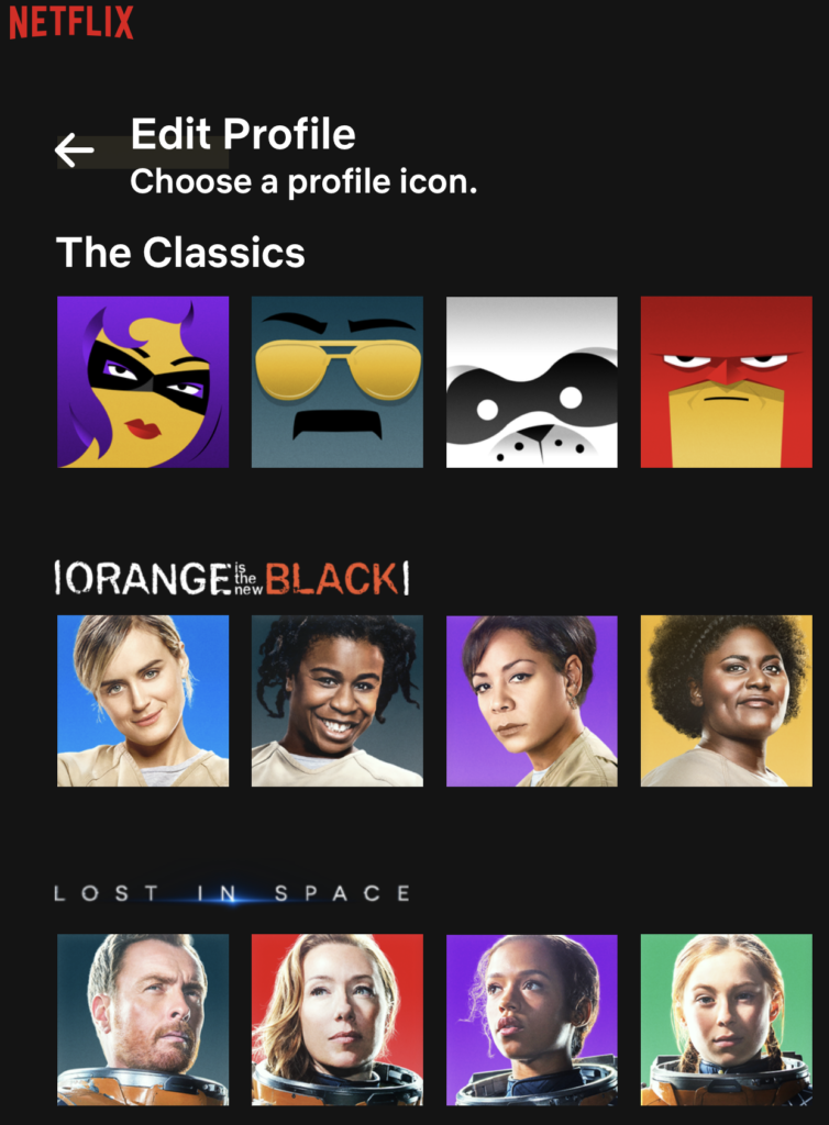 Netflix Profile Icons – The Adventures of ChipheadMike